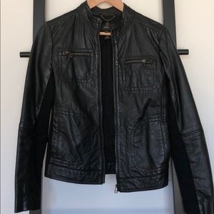Mango Jackets & Coats | Genuine Leather Jacket Nwt | Poshmark